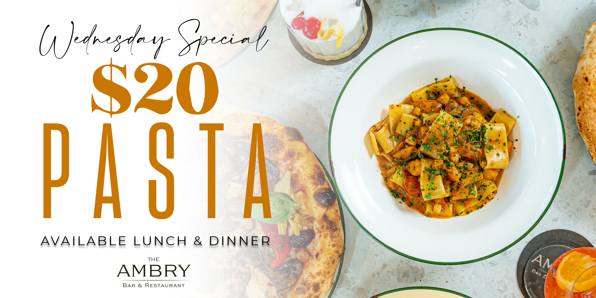 Food & Drink Specials - The Ambry